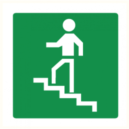 Pictogram Trap op Verkeersmaterialen.nl