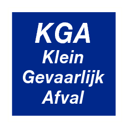 KGA Klein Gevaarlijk Afval Verkeersmaterialen.nl